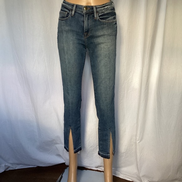 Frame Denim | Jeans | Frame Le Nouveau Straight Split Hem Jeans Size 23 ...